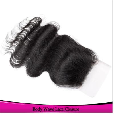 China Wholesale Price Bleach Knots Lace Closure Top Lace Closure for sale