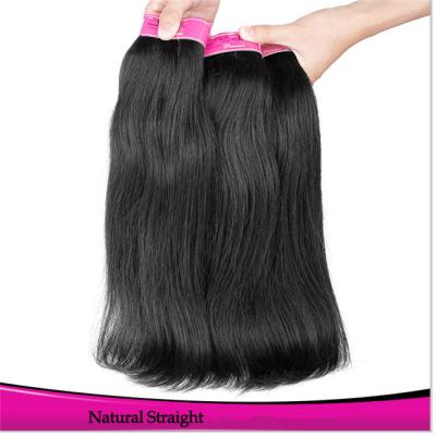 China Beautiful Virgin Hair 100% Human Hair Peruvian Straight Hair for sale