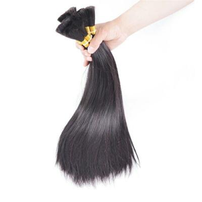 China Unprocessed Peruvian Human Hair Bulk Unlimited, Wet And Wavy Bulk Hair for sale
