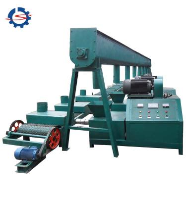 China 50-80mm briquette making rice husk briquette device Charcoal briquette machine from sawdust for sale