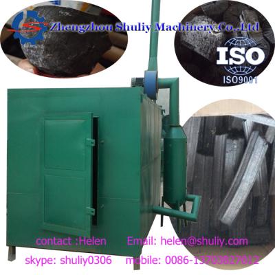 China Large capacity wood carbonization stove charcoal machine gas recycle 6000kg/24h Macadamia Nut shell charcoal machine for sale