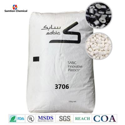 China S-Plastic Valox 3706 PBT PC modificado Pellets de resina de plástico reciclado a granel para armazenamento ao ar livre à venda