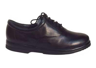 China Therapeutic Genuine Leather Wide Shoes Comfort Footwear Work Shoes Casual Shoes for sale