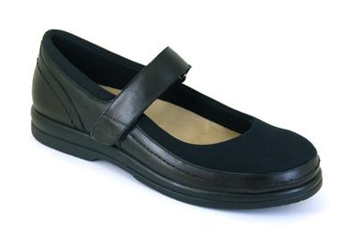 China Genuine Leather Unisex Wide Therapeutic Shoes Comfort Shoes Rheumatoid Shoes Work Shoes for sale