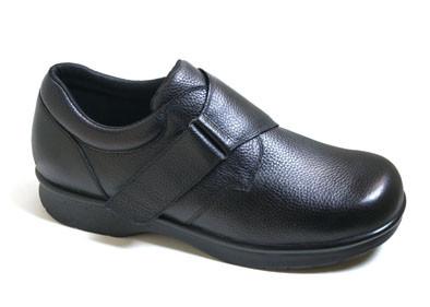 China Genuine Leather Mens Wide Therapeutic Shoes Comfort Shoes Rheumatoid Shoes Work Shoes for sale