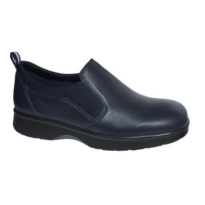 China Wide Shoes Unisex Comfort Shoes Diabetic Shoes w/ Genuine Leather Ergonomic Shoes for sale