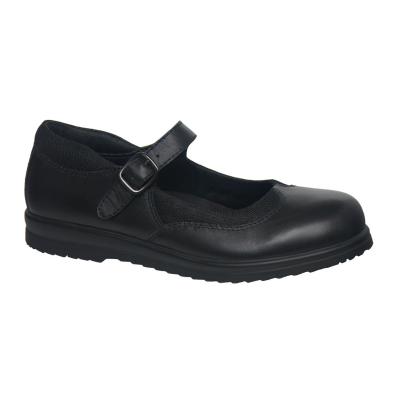 China Orthofeet Women’s 8615760 Mary Jane Comfort Shoes Genuine Leather Diabetic-Friendly Shoes for sale