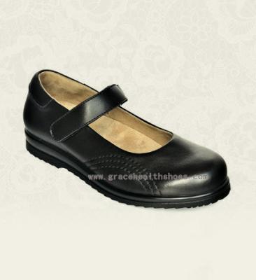 China Orthofeet Women’s 8615601 Mary Jane Diabetic-Friendly Shoes for sale