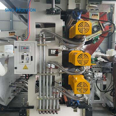 中国 1220*2240mm PVC 人工大理石シート製造機 36.9rpm スクロール速度 販売のため