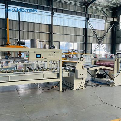 中国 1220*2240mm PVC 人工大理石シート製造機 36.9rpm スクロール速度 販売のため