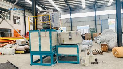 China 400-600kg/H High Speed Plastic PVC Mixer Machine 2500*2100*3800mm for sale