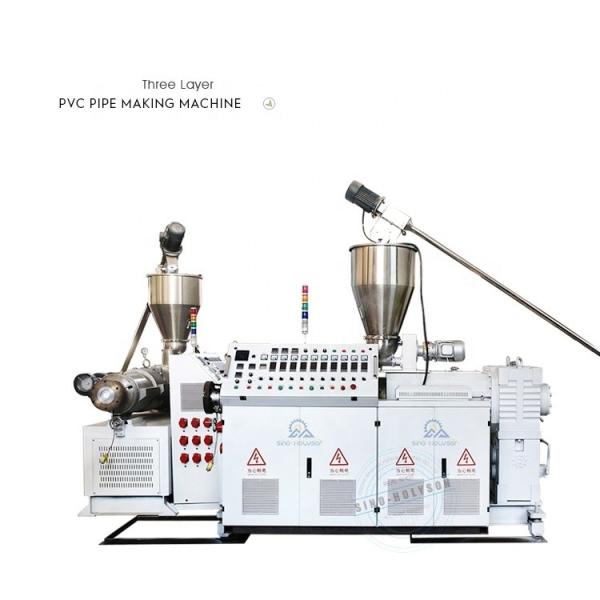 Quality Manufacturing Plant Production PVC Pipe Making Machine with Screw Material for sale