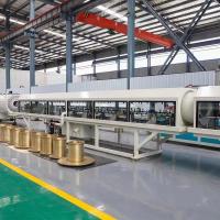 China 38CrMoALA Screw Material 75-250mm ABA 3 Layer HDPE/PP Pipe Making Machine for sale