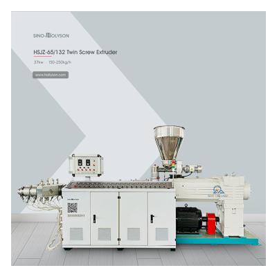 Cina HSJZ-65/132 4 Cavità PVC per la produzione di tubi elettrici 100-200 kg/h in vendita