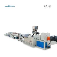 China Automatic 38CrMoAl Double Screw PVC Pipe Extruder Machine for sale