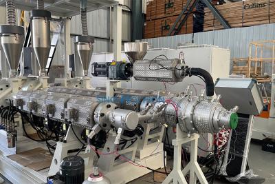 China HSE-75/38 75-250mm HDPE Pipe Extrusion Production Line Machine For Sale for sale