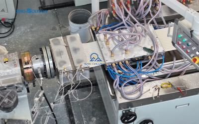 China Sinohs 65/132 PVC Wall Panel Making Machine/ WPC Fluted Panel Production Line/WPC Profile Production Line for sale
