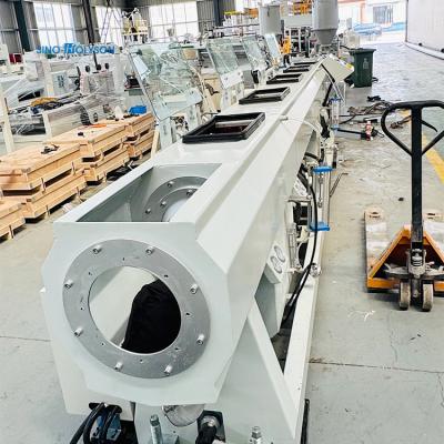 China Sinohs 75/250mm HDPE Pipe Making Machine PE Production Line Extruder For Plastic Pipes / PE Pipe Making for sale