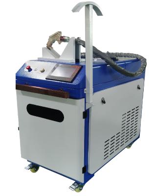 Cina Alluminio tenuto in mano dell'acciaio di For Metal Stainless del saldatore del laser della fibra del punto 2KW di 3mm in vendita