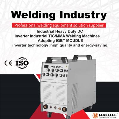 China Op zwaar werk berekende gelijkstroom-TIG MMA van de Omschakelaarsstok Lasser IGBT Moudle Industrieel TIG Inverter Welder Te koop