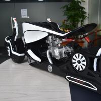 China Custom SLA 3D Printed Motorcycle Model Rapid Prototype 0.05mm Accuracy 914mm Max Size for sale
