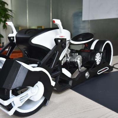 China Snelle Prototypestereolithography 3D Gedrukte Motorfiets Modelpolishing surface Te koop