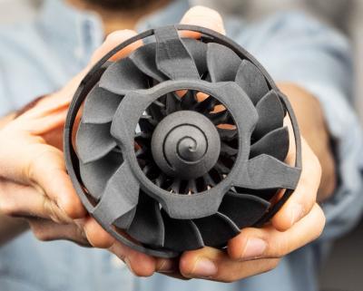 Cina Servizio di stampa commerciale dell'OEM 1200dpi SLS 3D per le parti funzione del Flabellum in vendita