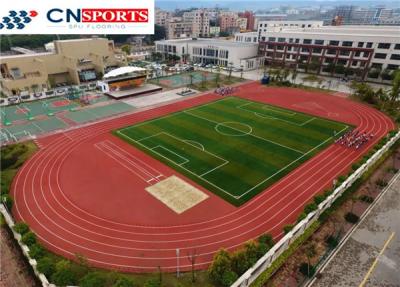 China 13mm IAAF Circuito de corrida de borracha sintética Spaycoating Tartan Sandwich Tipo à venda