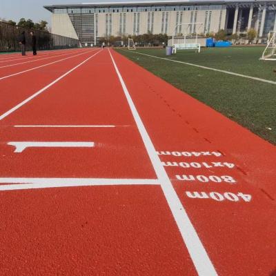 Cina Elasticità PU Pista da corsa Anti Slittamento Confortevole 13mm in vendita