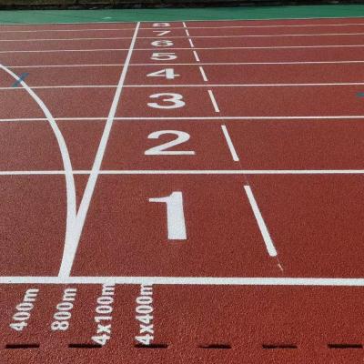 Cina Elasticità PU Pista da corsa Anti Slittamento Confortevole 13mm in vendita