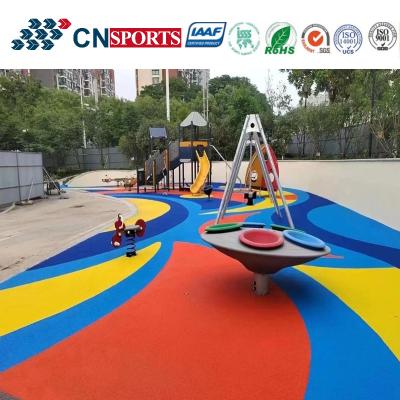 中国 適性/練習の運動場のための屋外の専門EPDMのゴム製 フロアーリング 販売のため