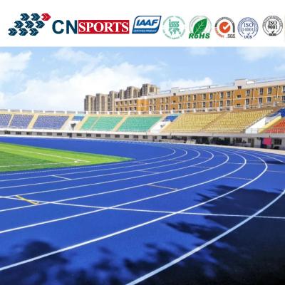 中国 競技場の体育館のフロアーリング トラック格子縞の運動走路のゴム製動くスポーツのフロアーリング 販売のため