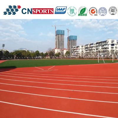 Cina EPDM Radiodiffusione di gomma sintetica permeabile Tipo pista di corsa Iaaf certificato in vendita