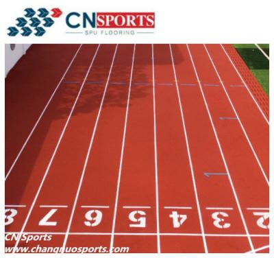 Cina Unità di elaborazione atletica della pista di plastica del tartan che esegue pavimentazione di sport della pista in vendita