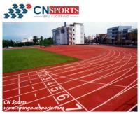China SPU Layer Rubber Running Track Micro Foamed Elastic High Strength for sale