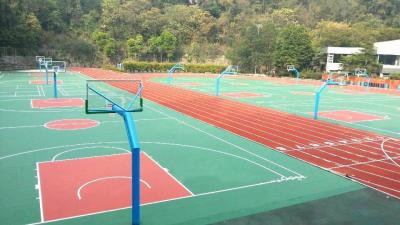Cina Pavimentazione sintetica del campo da tennis impermeabile rispettosa dell'ambiente in vendita