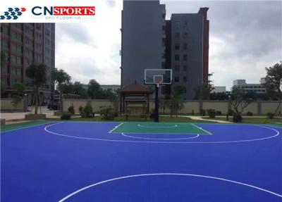 China   exterior do basquetebol do plutônio de Slicon que pavimenta a absorção de choque de Rebounce do coxim à venda