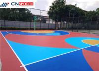 China Silicon Polyurethane Coating SPU Flooring for sale