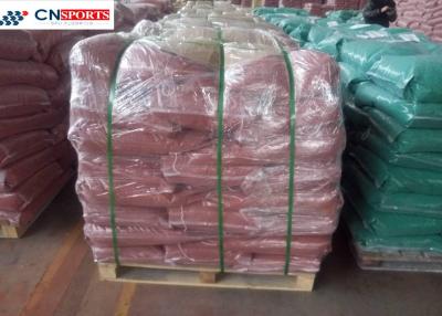 Cina Campo da giuoco di gomma di sport della briciola di Red Green Epdm ed Infilling artificiale dell'erba in vendita