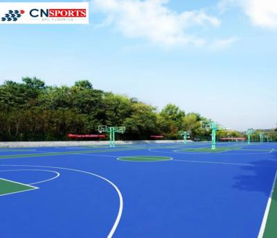 Cina Pavimentazione Anti-UV disponibile per qualsiasi tempo dello SPU del campo da giuoco di sport di assorbimento di scossa in vendita