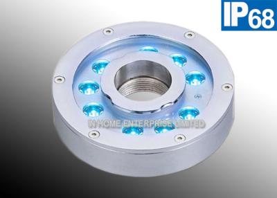 Cina Acciaio inossidabile di dc 316 subacquei rossi della luce 12V di IP68 9W LED Founatin per il parco, quadrato in vendita