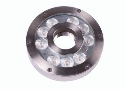 Cina La fontana subacquea dell'acciaio inossidabile LED accende IP68 18W Bridgelux LED in vendita