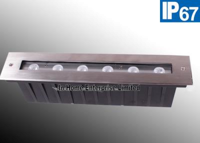 Cina amichevole eco- di 18w Rgb del patio sotterraneo rettangolare delle lampade in vendita