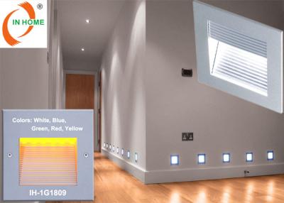 China Exterior Mounted Recessed LED Wall Lights 120 Degree Led Stair Lighting for sale