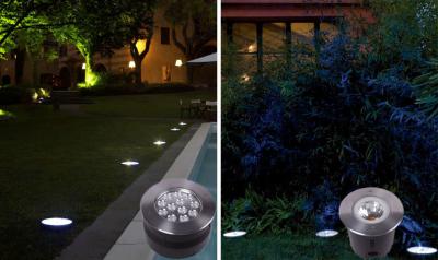 China Square Park RGB LED Underground Light with 10° 20° 30° 45° Beam Angle for sale