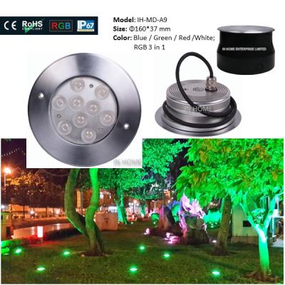 Cina Luci al suolo verde/non uv-blu giardino all'aperto 50000 ore di durata della vita in vendita