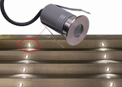 China DMX Warm White 3Watt LED In-ground Driveway Lights with 30° Beam Angle for sale