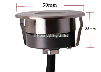 Cina Mini luce sotterranea rotonda per la piattaforma, luce dell'acciaio inossidabile LED di punto di 3W LED in vendita