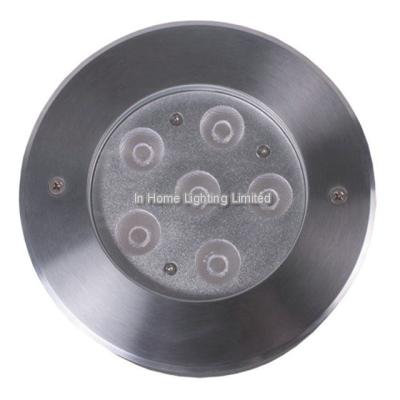 IP 67 RGB 6W Led Underground Light , Projection Outdoor Inground Lamps