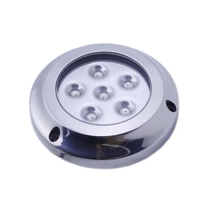China Energy Saving 6*4W RGB 3 In 1 LED Boat Light / 10 - 30v Underwater LED Fishing Lights for sale